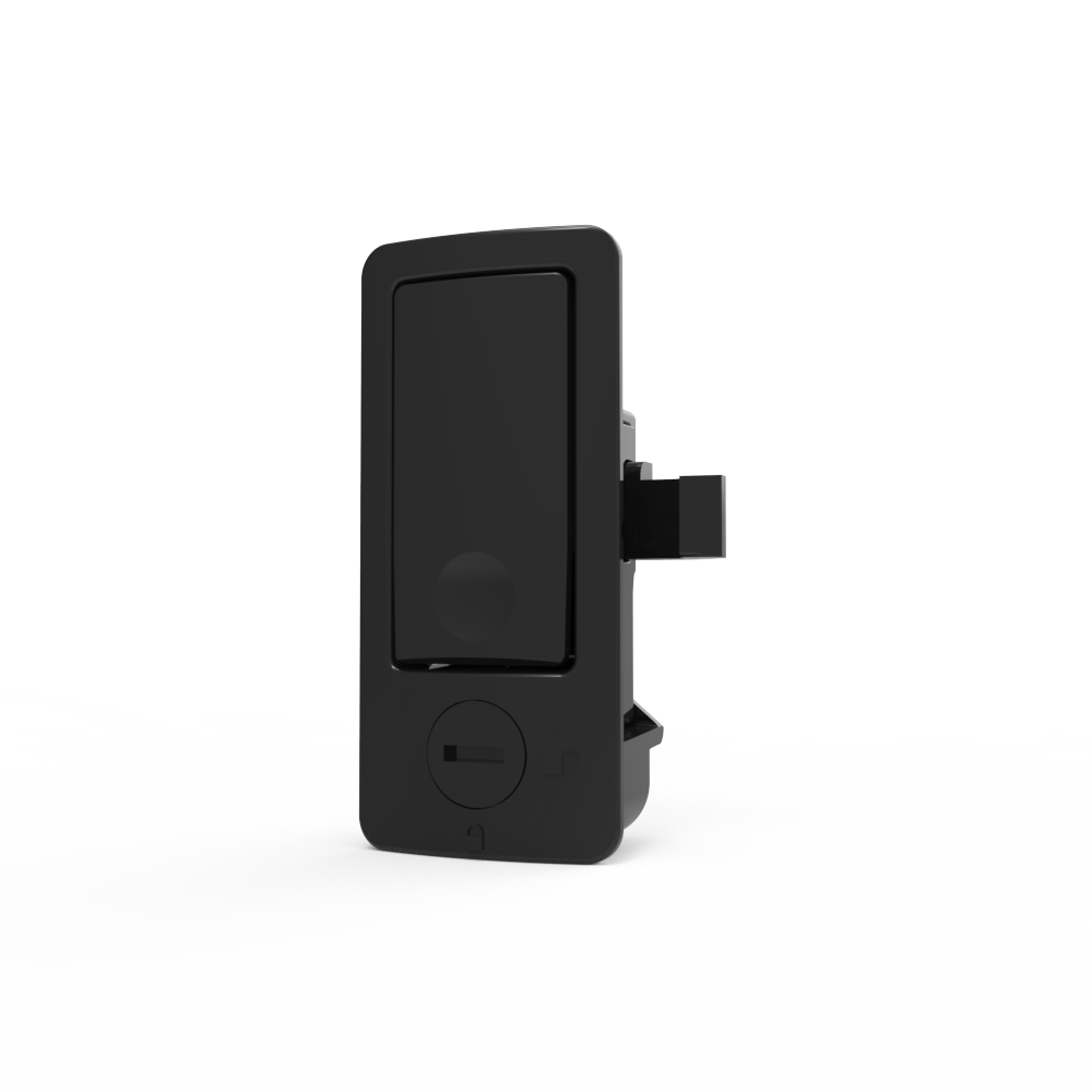 Durable Plastic Push-to-Close Latch Key Locking Lift & Right for RV Cabinet